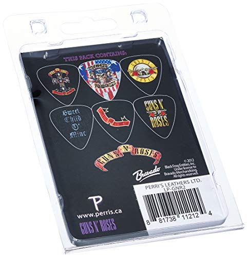 Perris Leathers LP-GR2 Guns N Roses Guitar Pick Pack