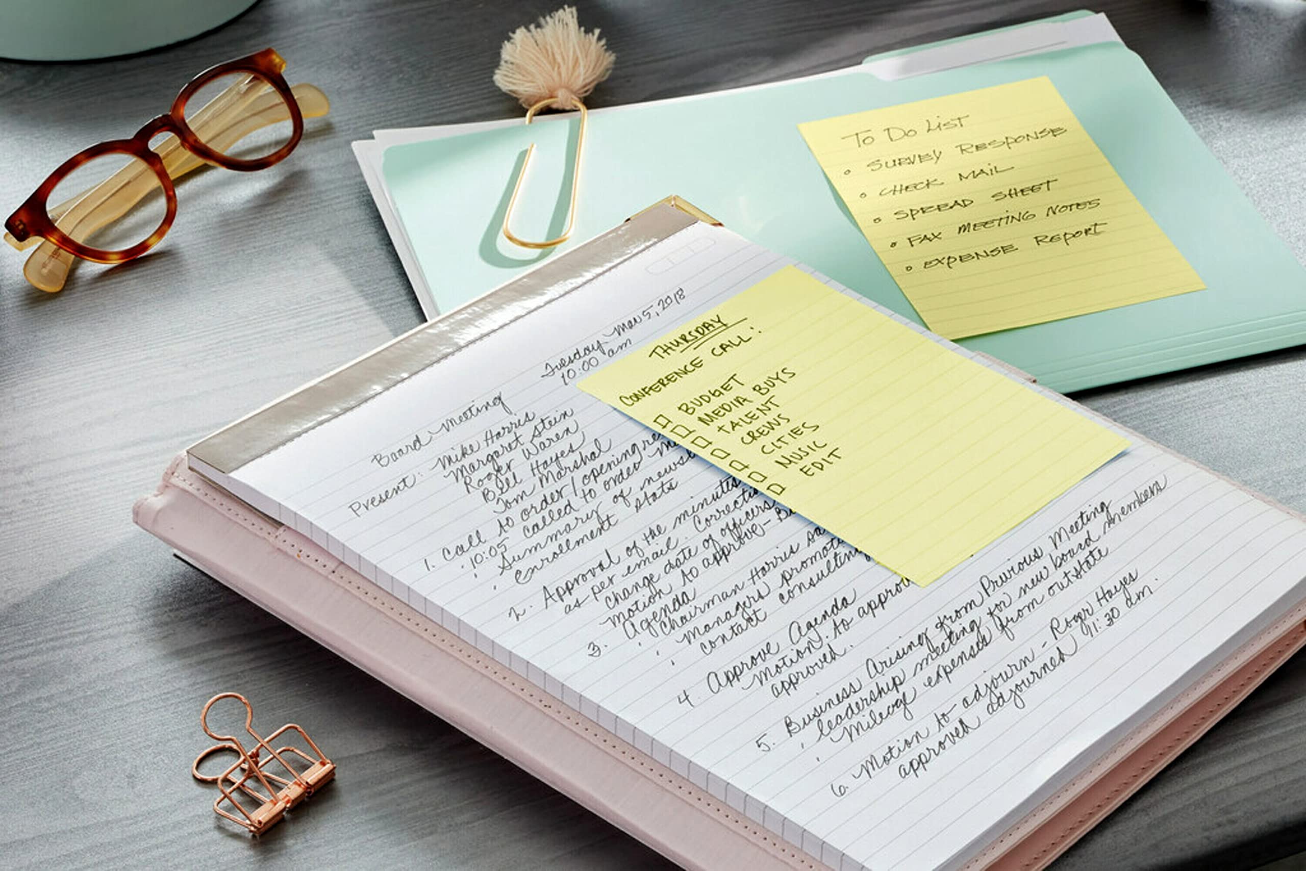 Post-it Notes, 4 in x 6 in, America's #1 Favorite Sticky Notes, Canary Yellow, 12 Pads/Pack