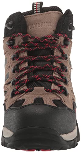 Wolverine Men's Wilderness Waterproof Composite Toe Mid Hiker Hiking Boot, Gravel, 8