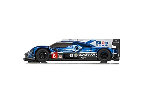Scalextric ARC Pro App Race Control 24h Le Mans Slot Car Digital 1:32 Slot Car Road Race Track Set C1404T,Blue & Gray