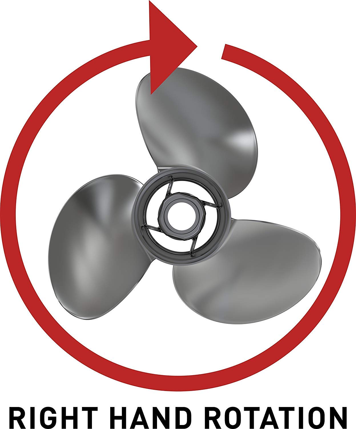 OEM Mercury Marine Spitfire 4-Blade Aluminum Prop 14 x 21 Propeller 48-8M0084496