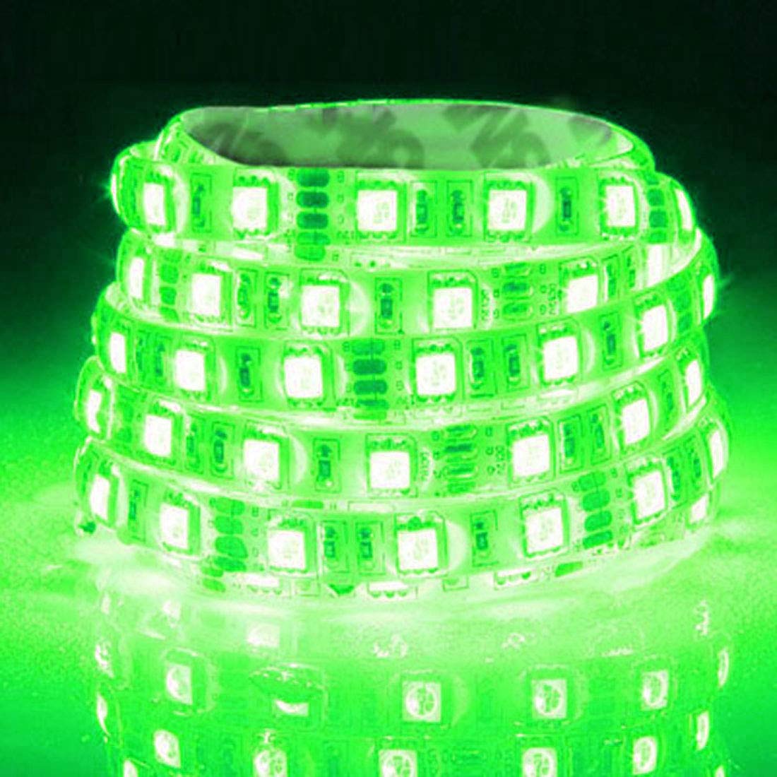 Seaponer Pontoon Boat Light, Marine Led Light Strip for Duck Jon Bass Sailboat Kayak Flex Lighting for Boat Deck Accent Courtesy Interior Lights Fishing, Green,12v, 5m(16.4ft)