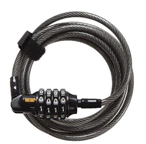 Topeak Ninja Master+ Toolbox PT30 Bundle with Terrier 4-Foot Combo Bike Cable Lock (2 Items)