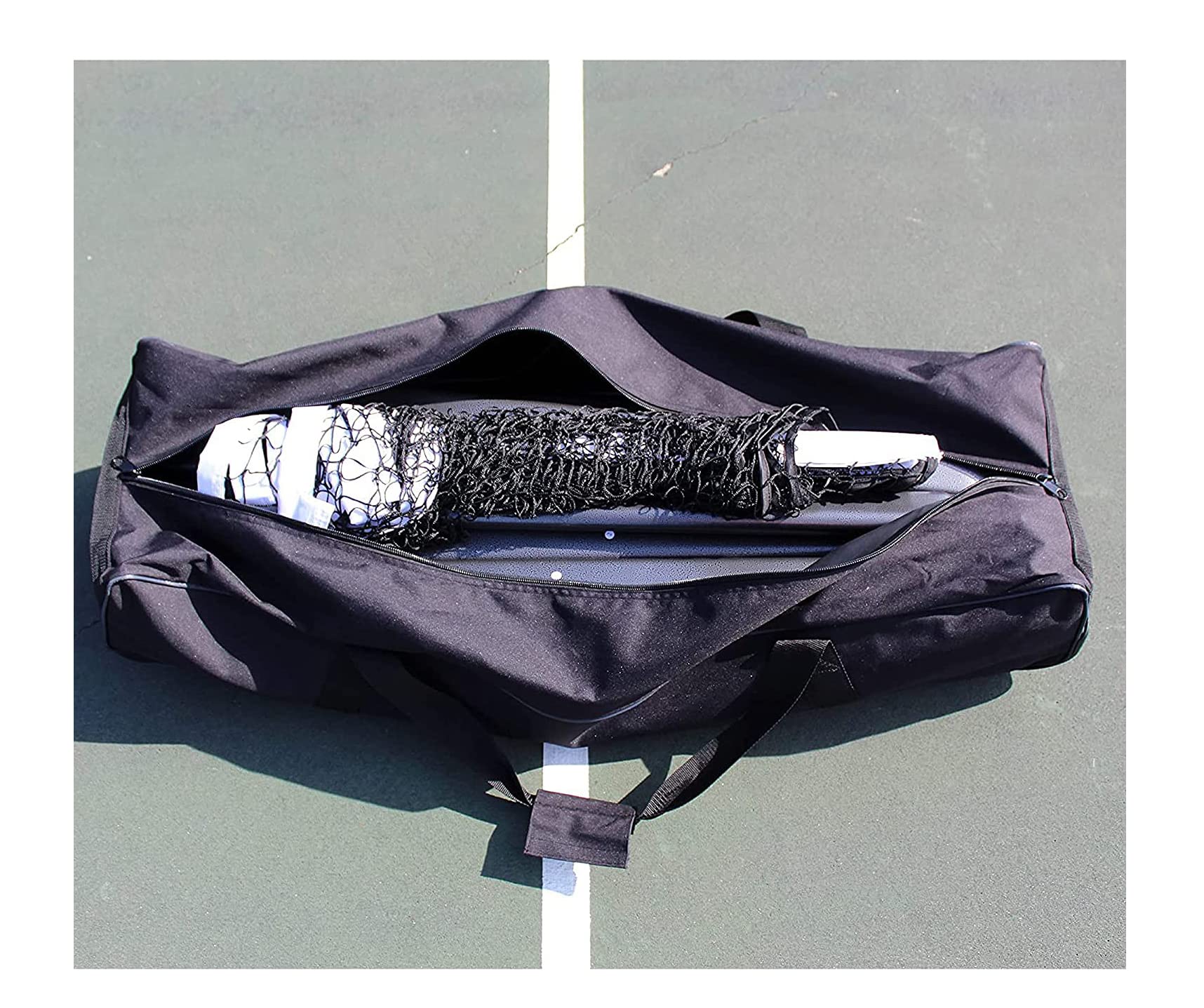 ONCOURT OFFCOURT PickleNet Deluxe TAPND 22'x 34" Oval Tubing Locking Wheels Pickleball Net System