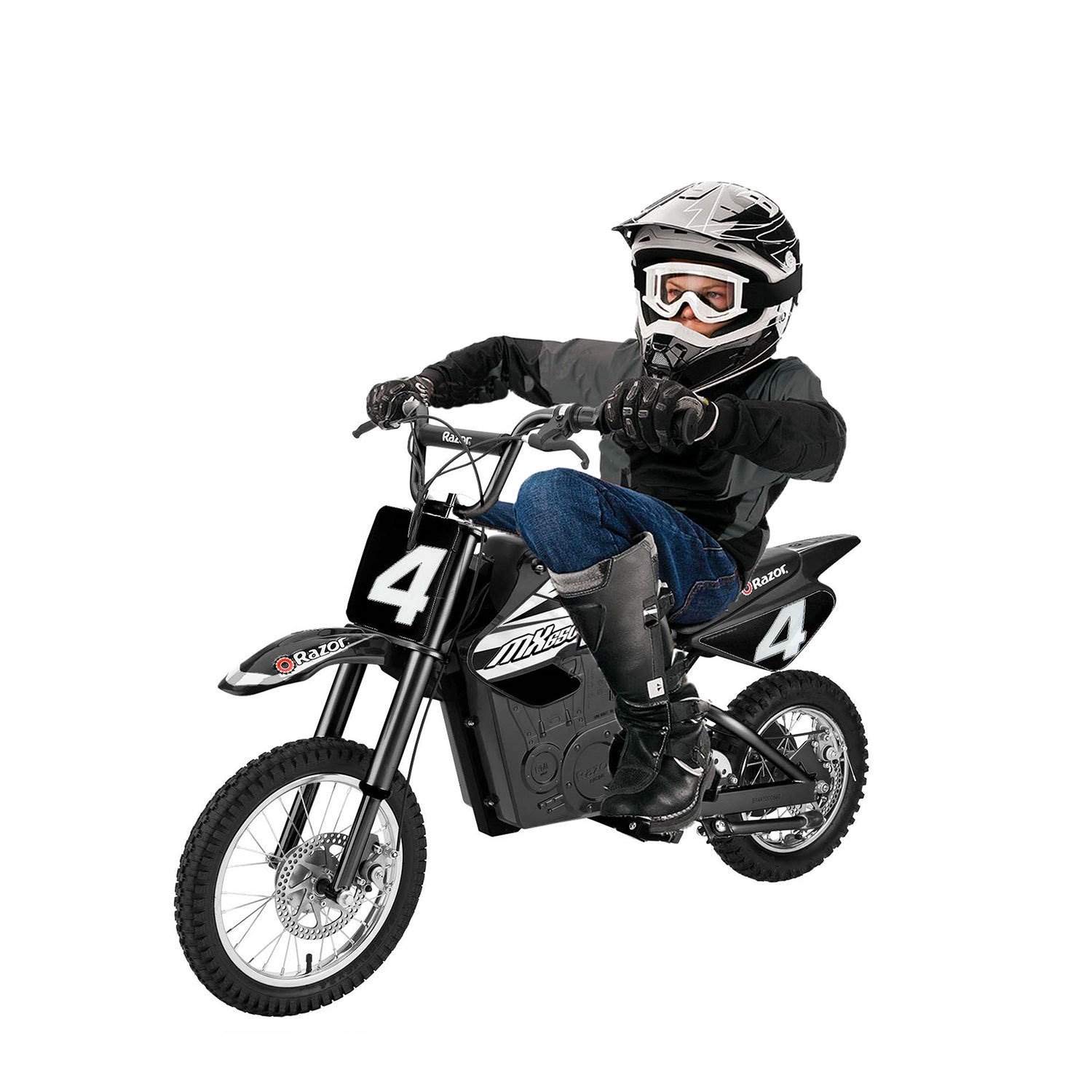 Razor MX650 Electric Dirt Rocket Bike Bundled with Razor MX500 Dirt Rocket Electric Bike