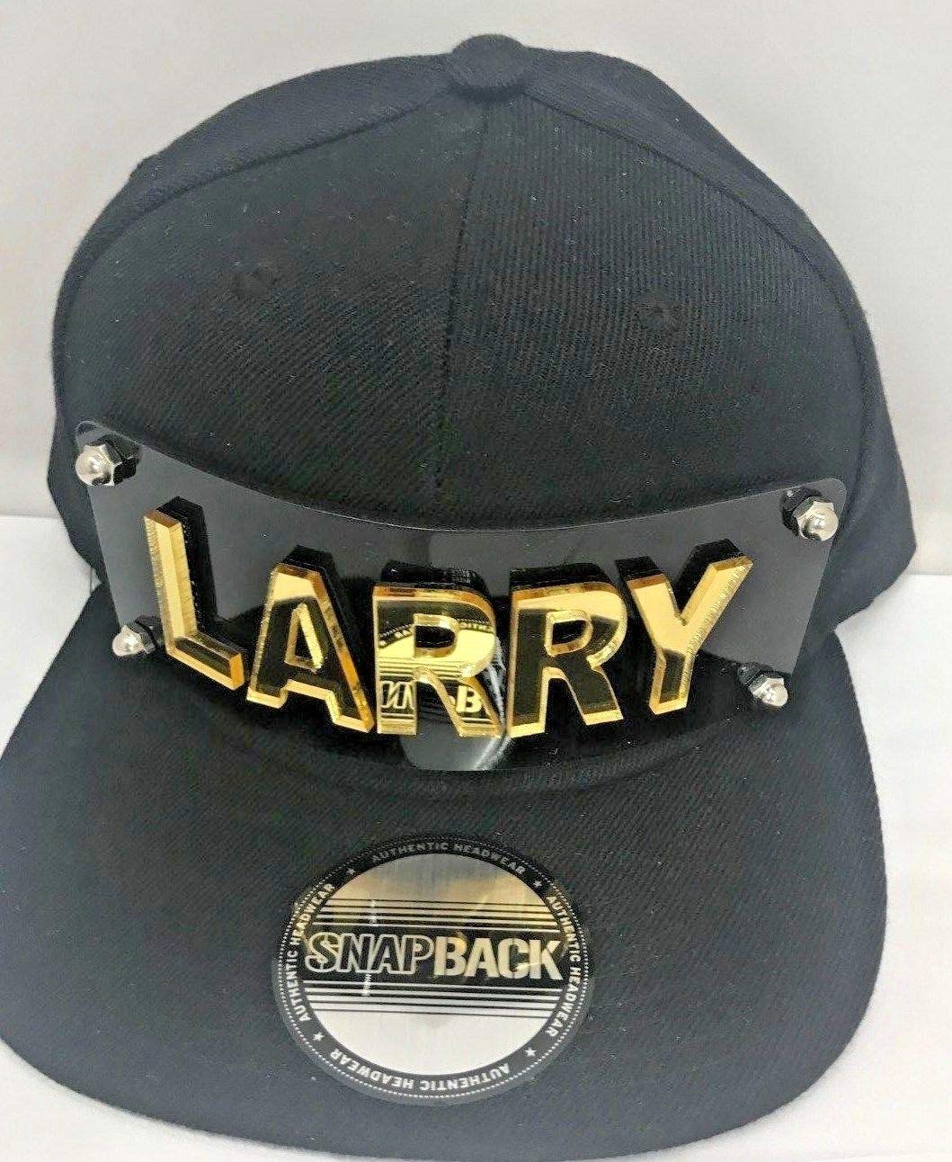 Personalized Custom Snapback Hat Six Panel Flat Bill Snap Back Hat Cap with Laser Cut Graffiti Letters, Custom Made to Order, Comfortable and Unique, Great Gift, an Exclusive Creation