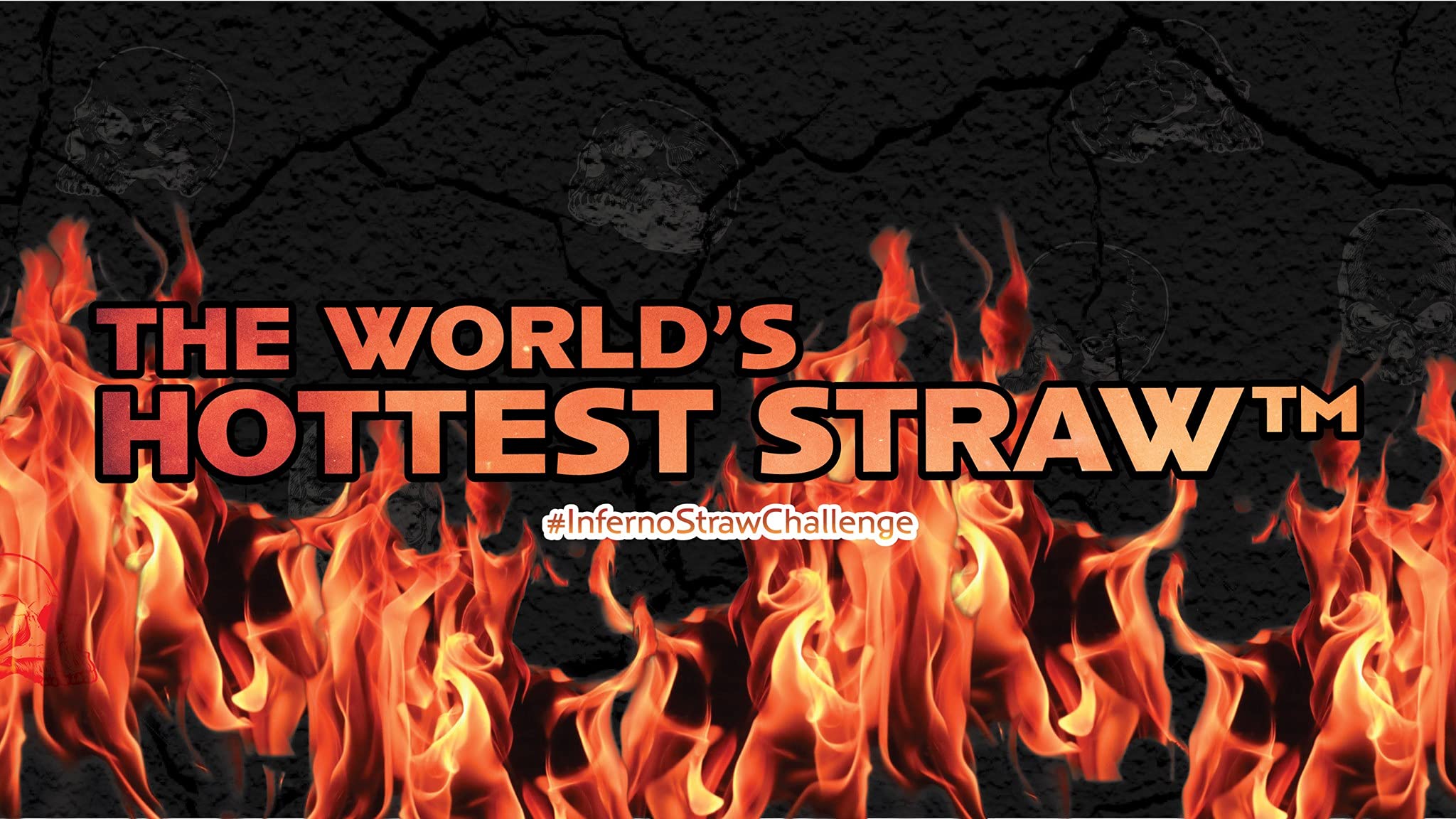 The Inferno Straw | World's Hottest Straw | World's Only Pepper Extract Infused Straw | Caution: 5 Million Scoville, IS