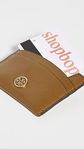 Tory Burch Women's Robinson Card Case, Bistro Brown, One Size