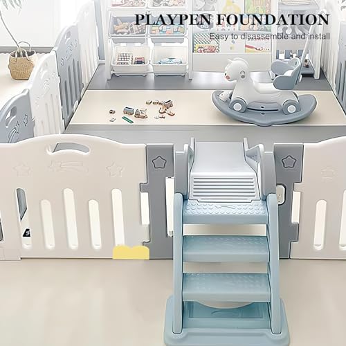 SOLUSTRE 2pcs Playpen Stabilizer Playpen Accessories Replacement Anti Slip and Anti Collapse Safety Baffle Yellow
