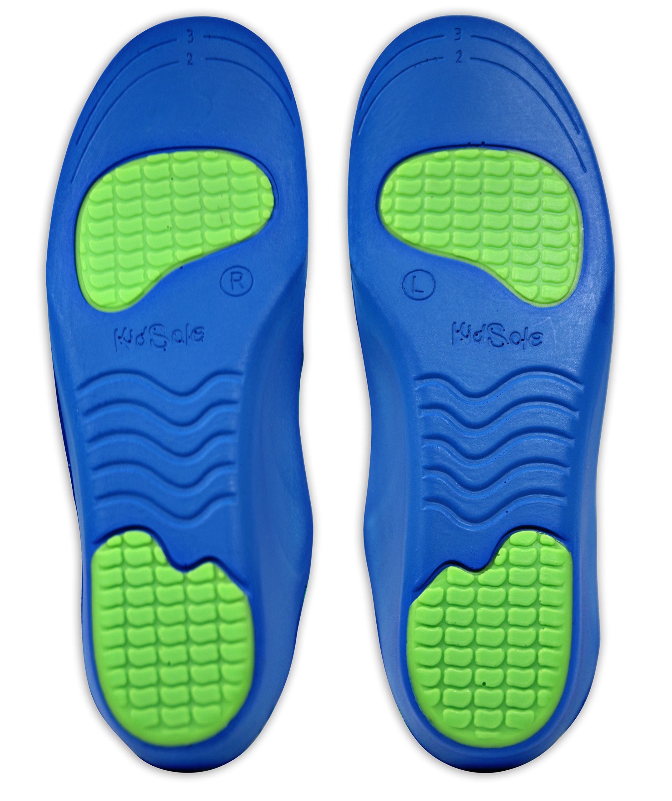 Orthotics Premium Medical Grade Insole for Children with Heel and Arch Problems (22 CM) Kids Size 2-3.5