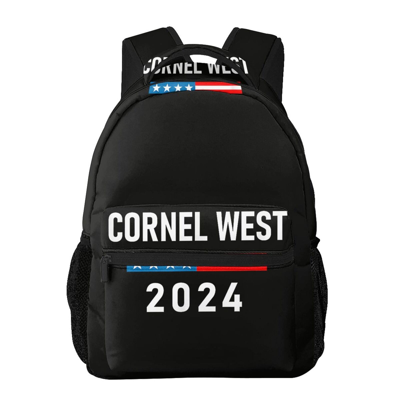 TuoniLaoShi Cornel West for President 2024 Backpack,Large Capacity Travel Backpack,Laptop Backpack,Water Resistant backpack for Women Men