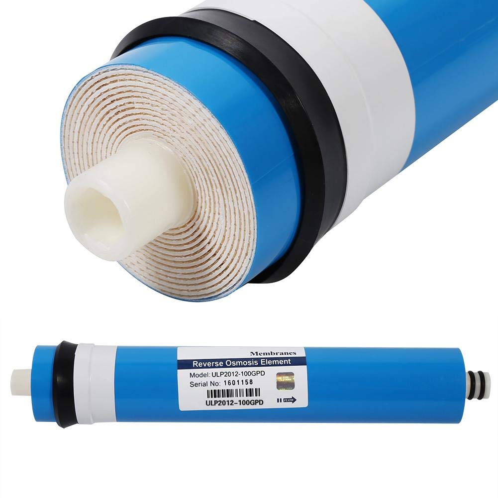 RO Membrane 100 GPD, Reverse Osmosis Membrane 11.8" x2.0" Water Filter Replacement for Under Sink Home Drinking RO Water Purifier System