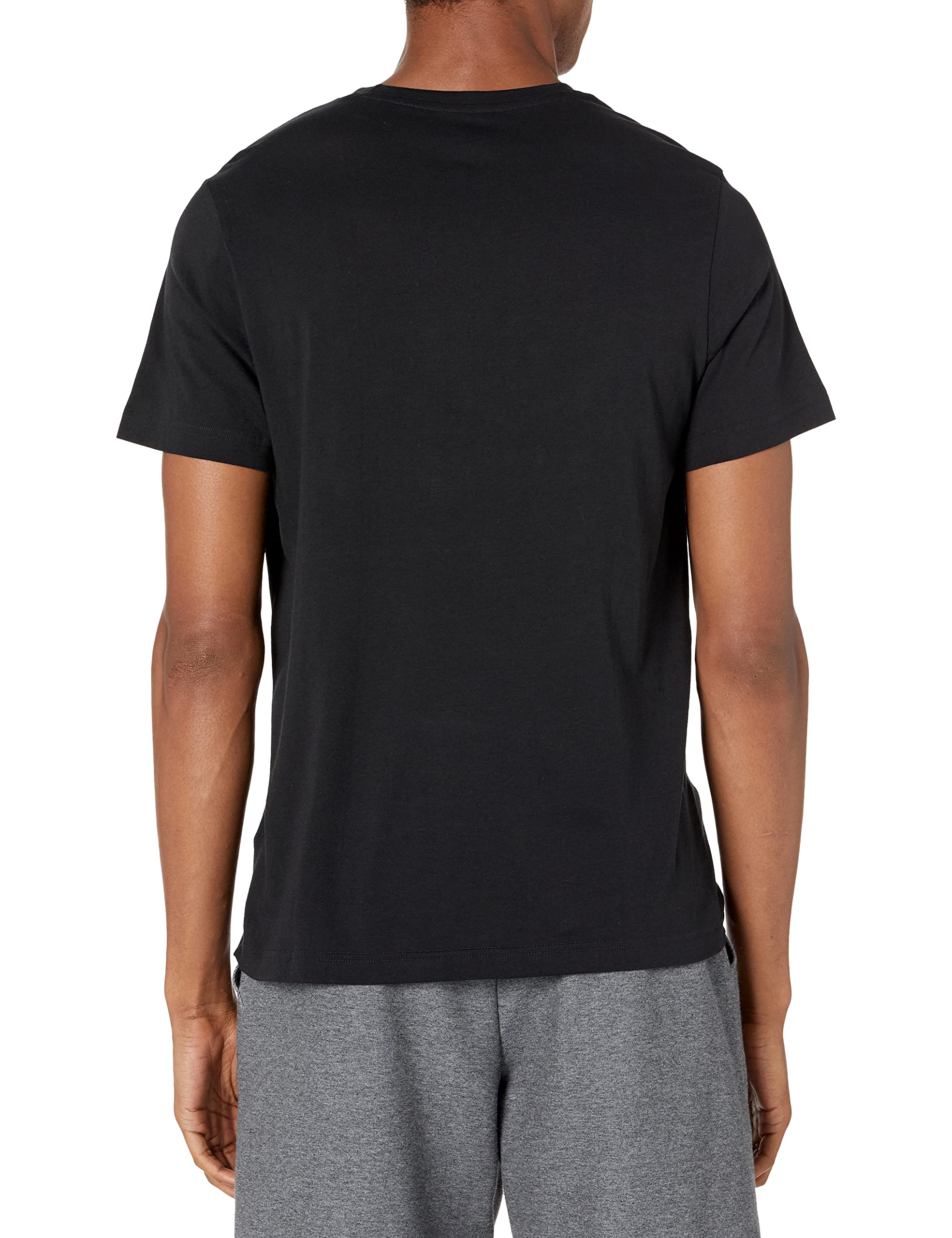 Reebok Men's Standard Identity Big Logo Tee, Blue Slate, Large