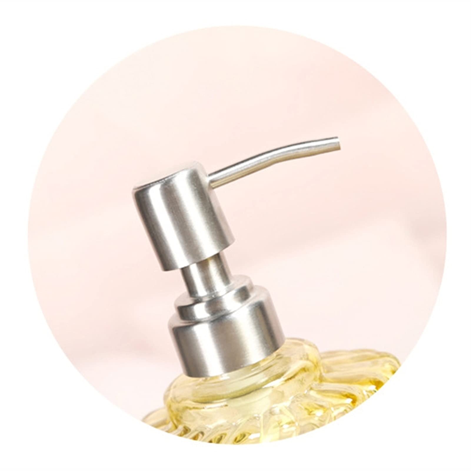 Soap Dispenser 500ml Large Capacity Empty Bottle Shampoo Shower Dispenser, for Bathroom Countertop Kitchen Room,Home Hotel Bathroom Accessories Bathroom Soap Dispenser (Color : B)