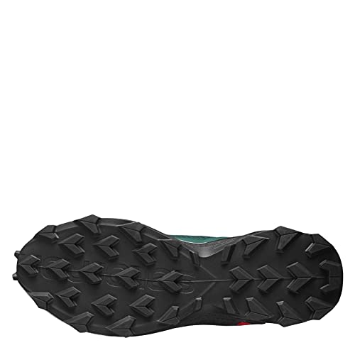 Salomon ALPHACROSS 3 Trail Running Shoes for Men, Ponderosa Pine/Lunar Rock/Black, 12