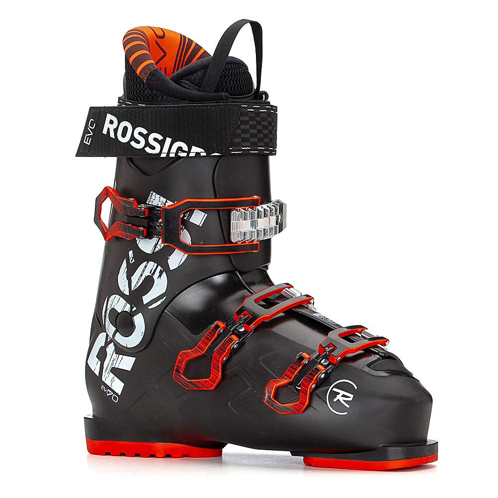 Rossignol Evo 70 Ski Boots Mens Sz 10.5 (28.5) Black/Red
