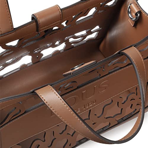 TOUS Amaya Kaos Shock Shopping Bag, Brown, Medium