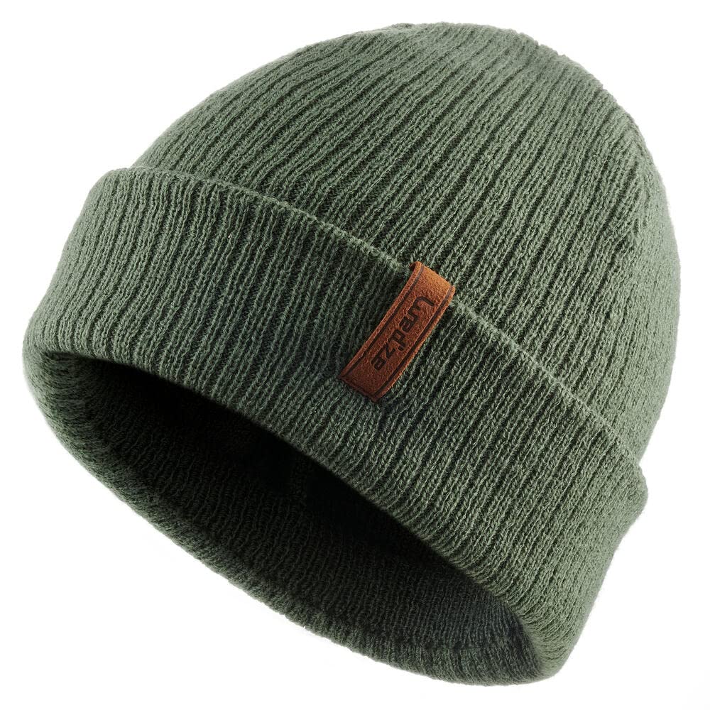 WEDZE Adult's Skiing HAT Fisherman - Green