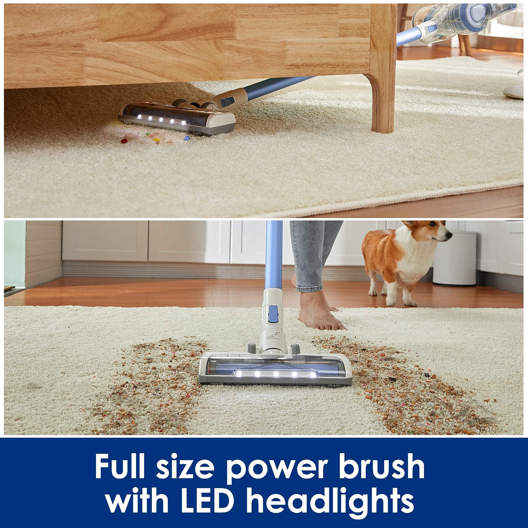 Tineco A11 Hero EX Cordless Stick Vacuum, Powerful Suction Handheld Vac Lightweight for Carpet Hard Floor