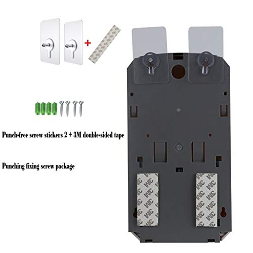 Soap Dispenser Bathroom Hotel Automatic Sensor Soap Dispenser Wall-Mounted Punch-Free Bathroom Smart Foam Soap Dispenser Kitchen Soap Dispenser (Color : Manual)