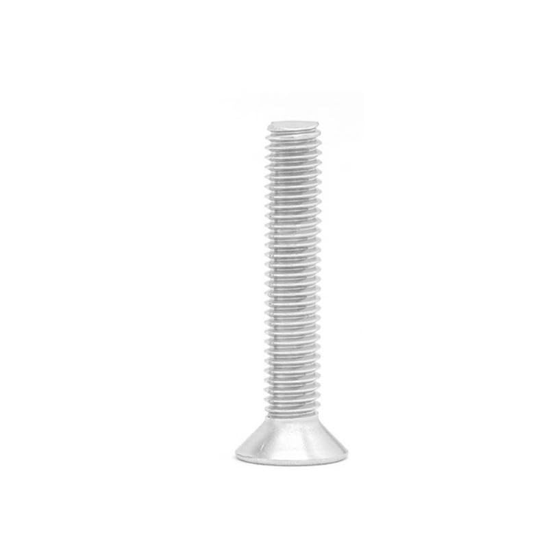 RAKTDA Hexagon Socket Screws 10pcs 201 Stainless Steel countersunk Head Hexagon Socket Bolts 201 Flat Cup Screws Flat Head Hexagon Socket (Size : M5*12)