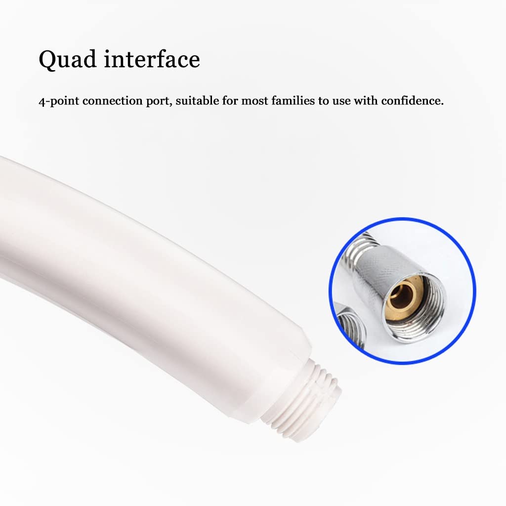 Pressurized shower head with 230 water outlets, Bathroom Shower Kit for home use with Swivel head, Spa Showerheads, One-click water stop