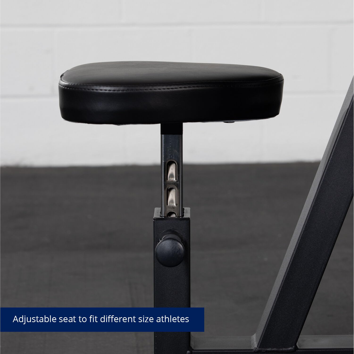 Titan Fitness Seated Preacher Curl Bench Max Load 250 LB Bicep Curl Support