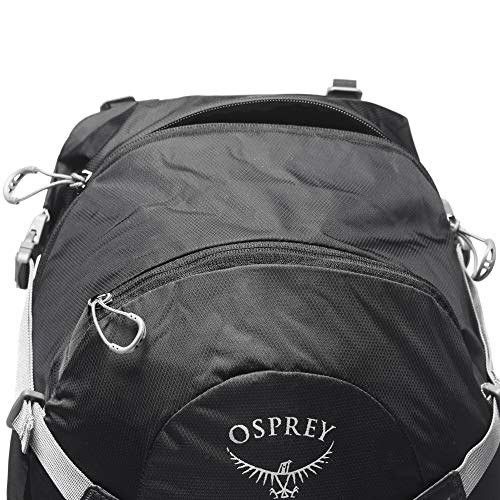 Osprey Hikelite 26L Unisex Hiking Backpack, Black