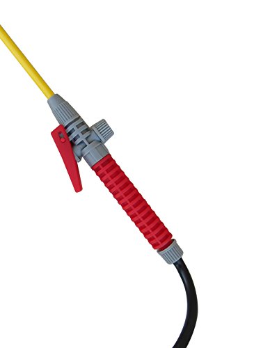 TABOR TOOLS 2.0 Gallon Lawn and Garden Pump Pressure with Pressure Relief Valve, Adjustable Shoulder Strap, and Adjustable Wand Nozzle (2.0 Gallon, Yellow Wand). N80A.