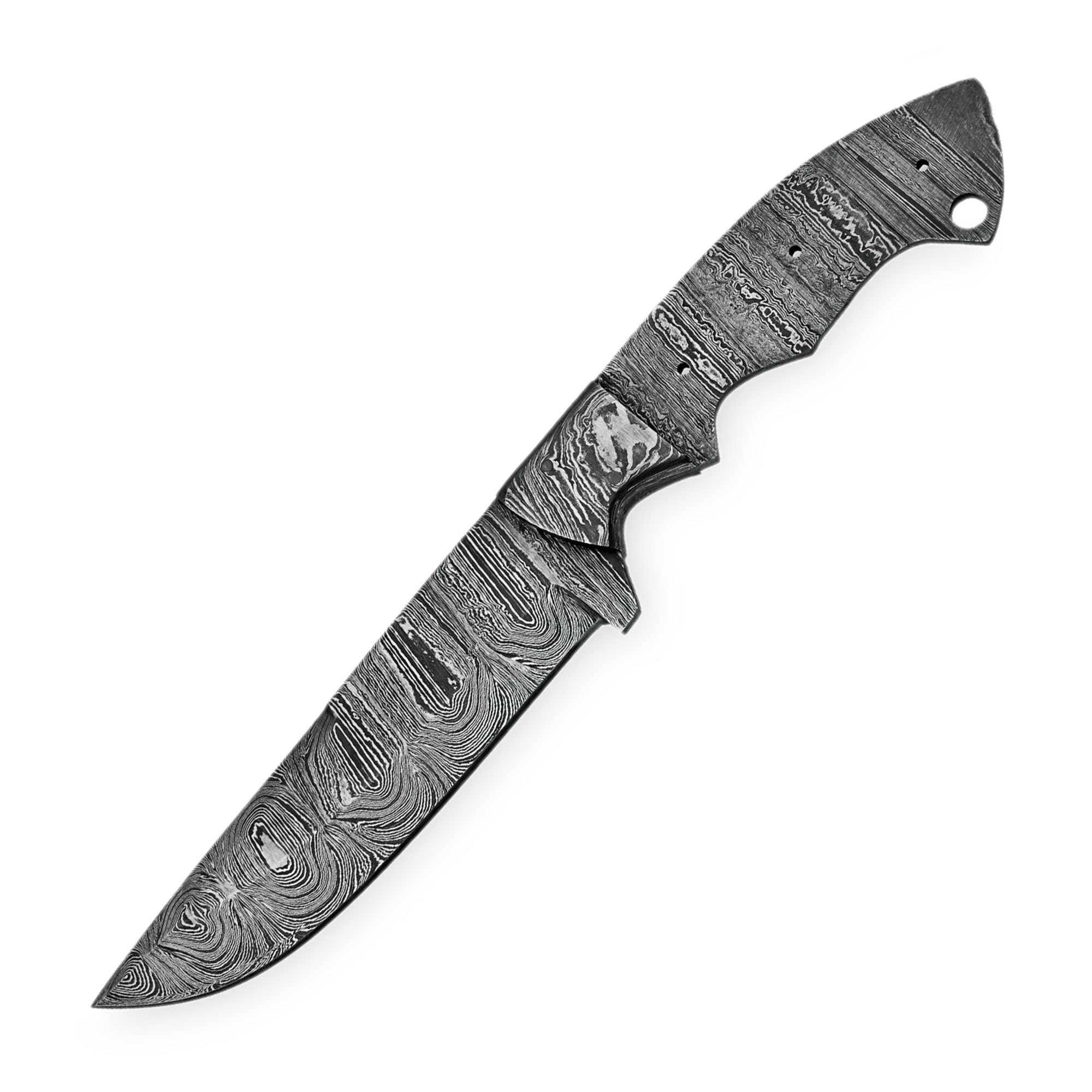 Poshland BB-7005 Damascus Steel Blank Blade as Knife Making Supplies Handmade