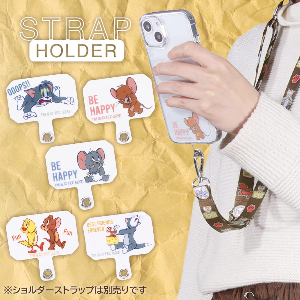 イングレム Inglem IJ-WSTH1S/TJ35 Tom and Jerry Strap Holder/Tom and Jerry Nakayoshi