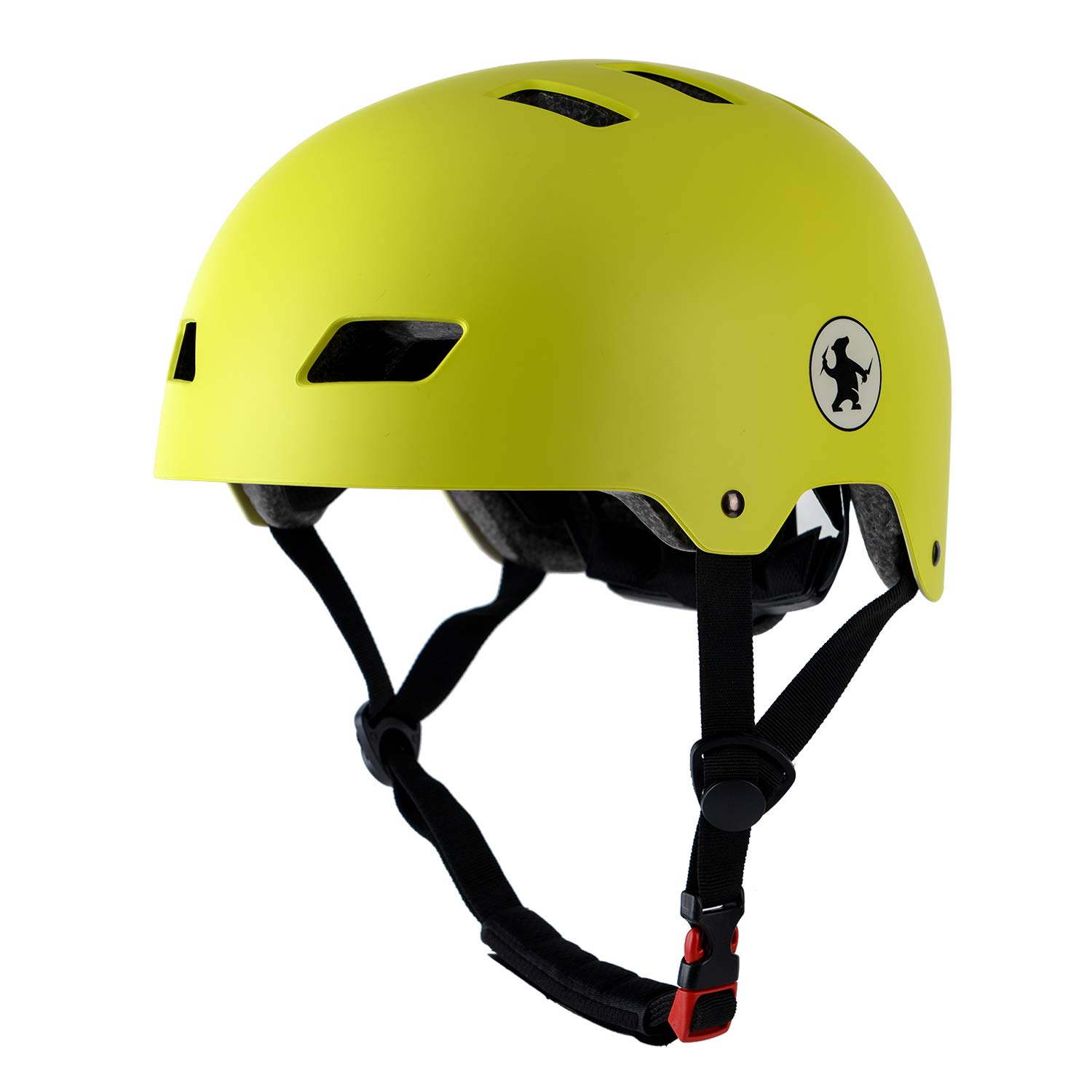 Rongbenyuan Skateboard Bike Helmet,Multi-Sport for Scooter Skating Rollerblading Cycling,Adjustable 3 Sizes for Adult,Youth & Kids