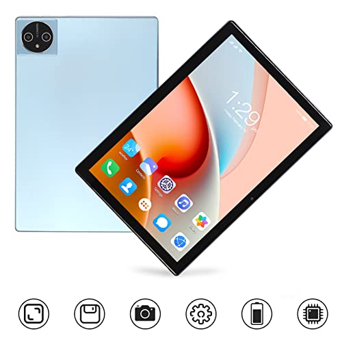 Soraz Business Tablet, HD Tablet 10.1 Inch FHD 5G WiFi 4G LTE Dual Camera with Gaming Keyboard Case (US Plug)
