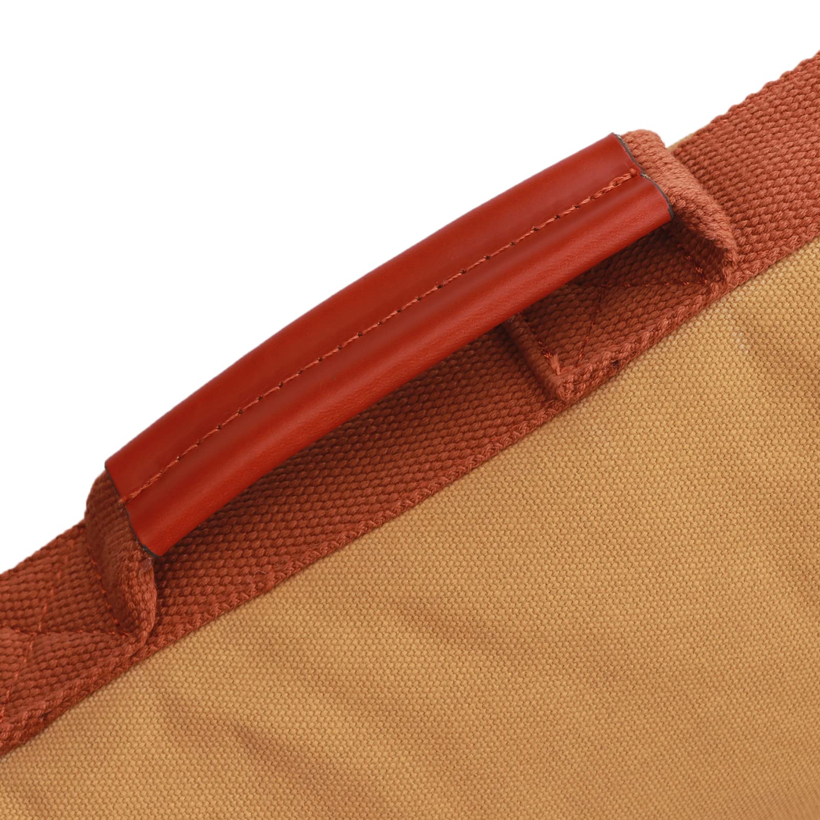 Tourbon Canvas Lightweight Sunday Golf Bag Clubs Carry Pockets Travel Storage