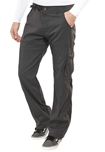 prAna Men's Stretch Zion Pant, Charcoal, 36W x 32L
