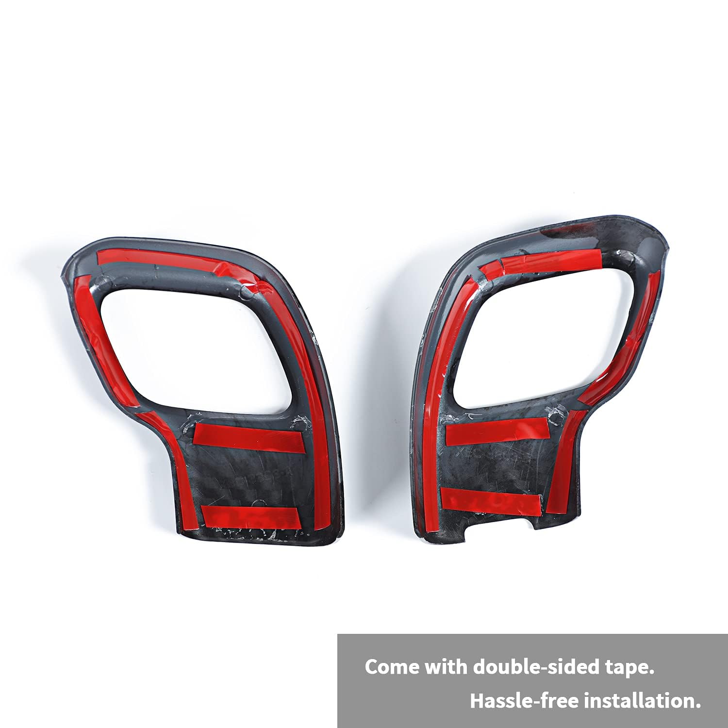 SQQP ABS Carbon Fiber Gear Shift Knob Cover Stick Shifter Cap Cover for 2015-2020 Ford F150