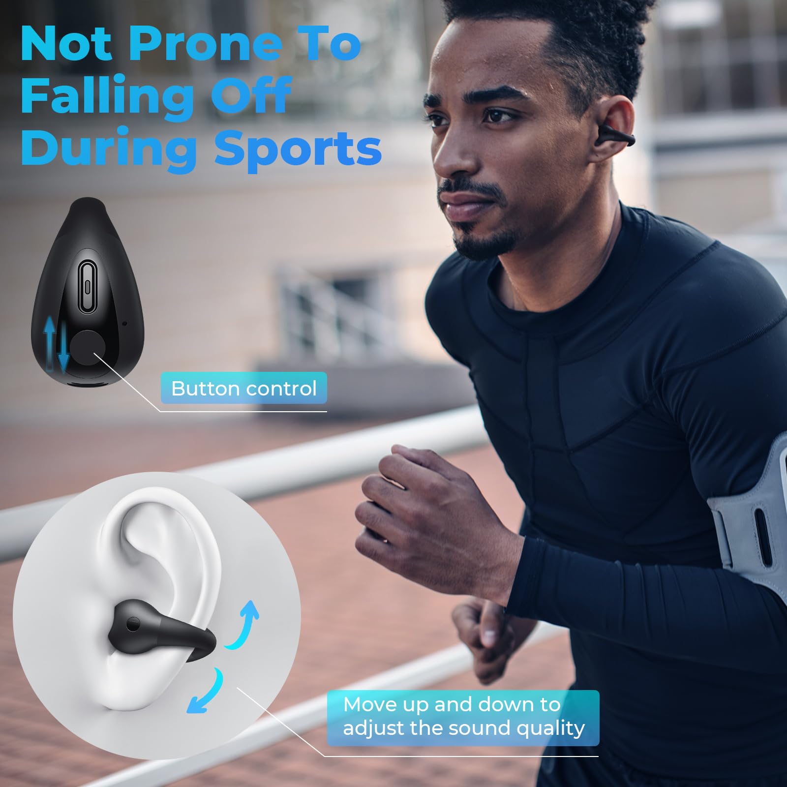 PDTXCLS CELLGOKO Wireless Earbuds | Bluetooth Headphones for Android/iOS