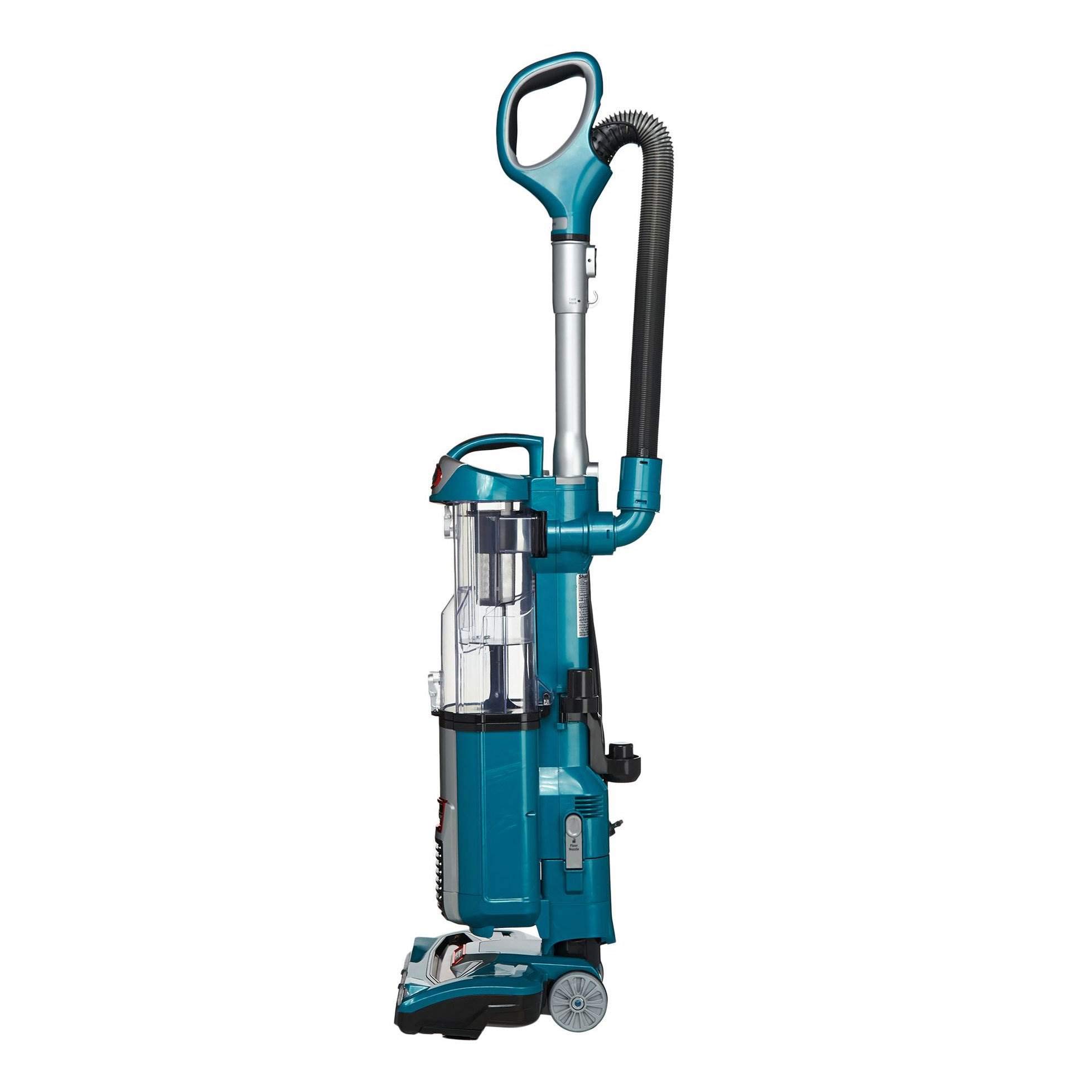 Shark DuoClean Ultra Powerful Slim Upright Vacuum, Blue (Renewed)