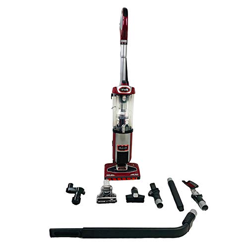 Shark NV200QRD DuoClean Slim Upright Vacuum-Blue Slim Lift Away HEPA Pet Red (Renewed)