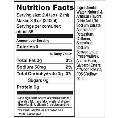 SodaStream Diet Fountain Mist, 440ml 2 Pack, 14.8 Fl Oz