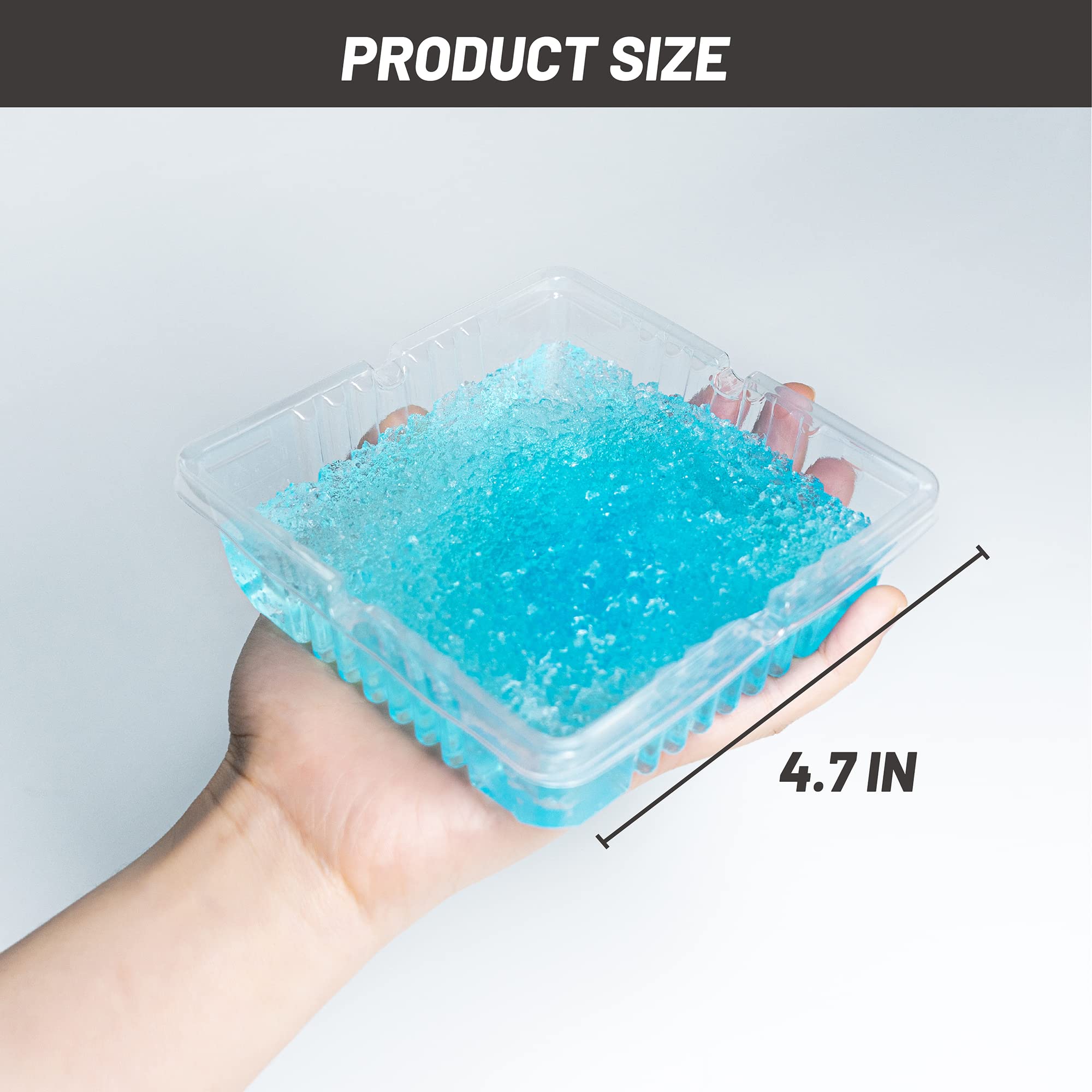 Ruimotu 32pcs Disposable Ashtrays for Cigarettes with Ash Absorbing Balm - Reduce Ash Raising - Fast Cigarette Extinguishing, Blue