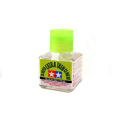 Tamiya Extra-Thin Cement 40ml Quick-Setting TAM87182 Misc. Adhesives Fillers