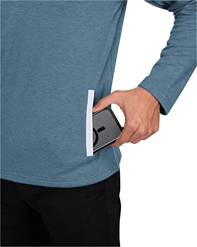 Three Sixty Six Men's Pullover Sweater - Dry Fit Breathable Half Zip Golf Jacket 4-Way Stretch Moisture Wicking & Anti-Odor