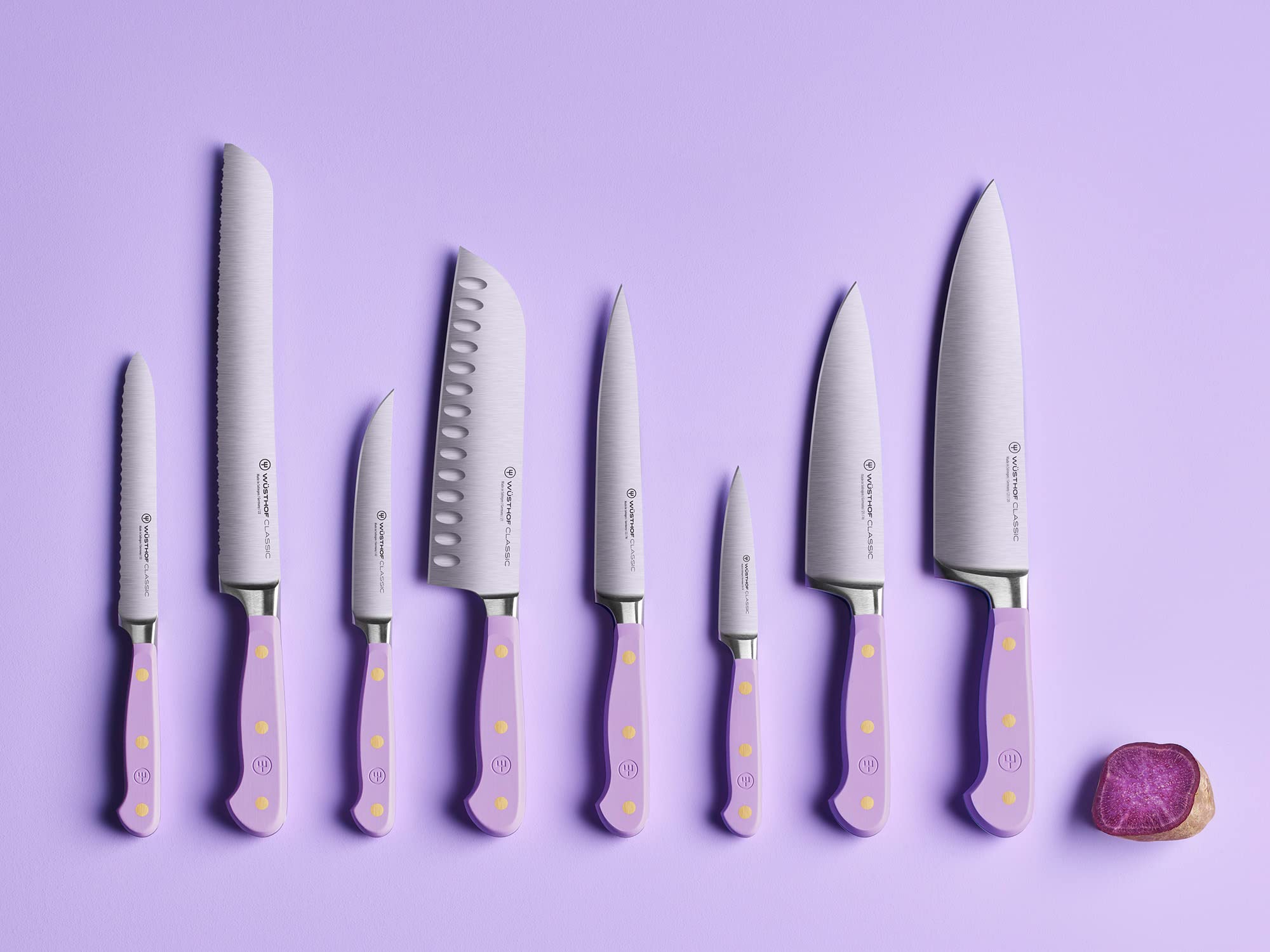 WÜSTHOF Classic Purple Yam 7" Santoku Knife