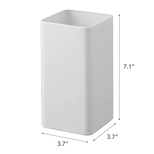 Yamazaki Home Organizer Kitchen Steel | Utensil Holder, One Size, White