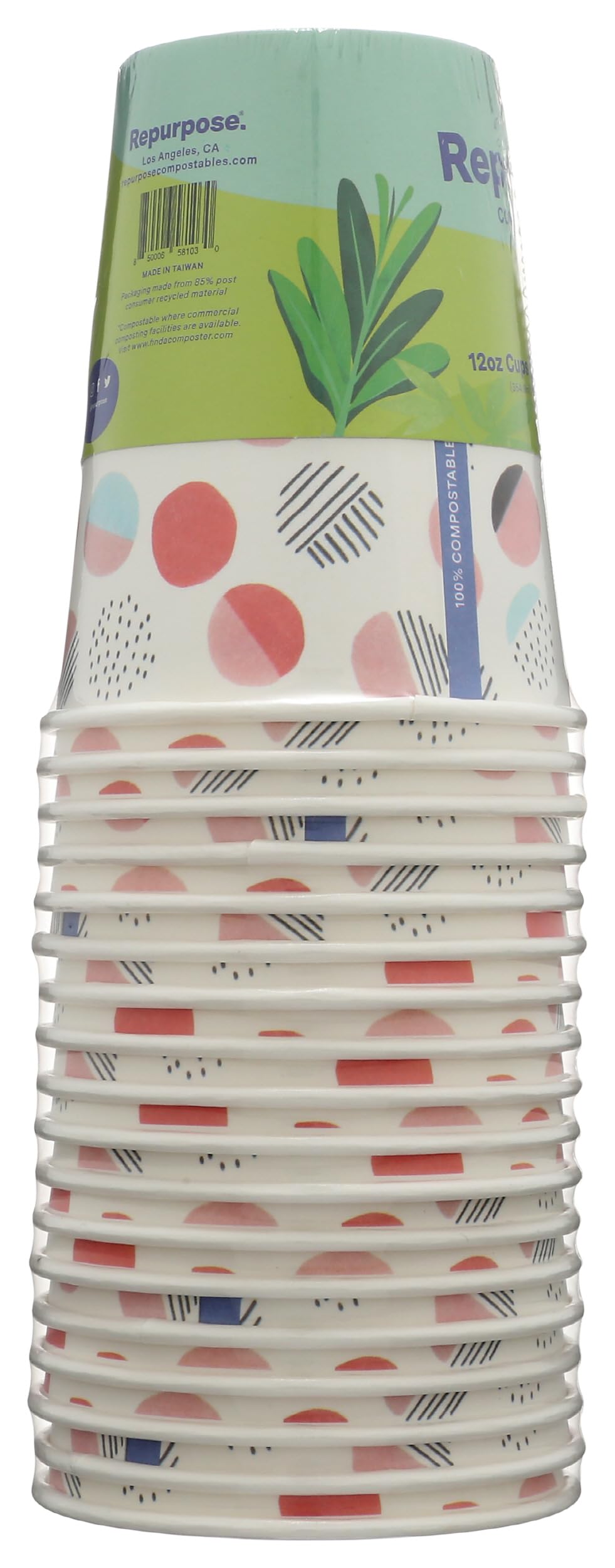 REPURPOSE 12oz Hot Cup 18 Count, 18 CT