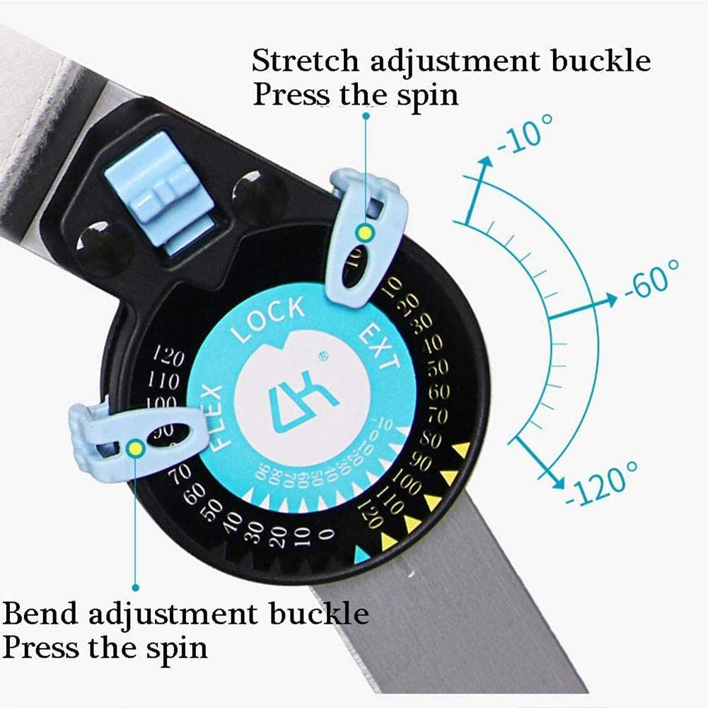 TSUSF Knee Brace Hinged Rom Adjustable, Universal Hinged Knee Brace Telescoping ROM Knee Orthosis Post Operative Injury Support For ACL, PCL, MCL Or LCL