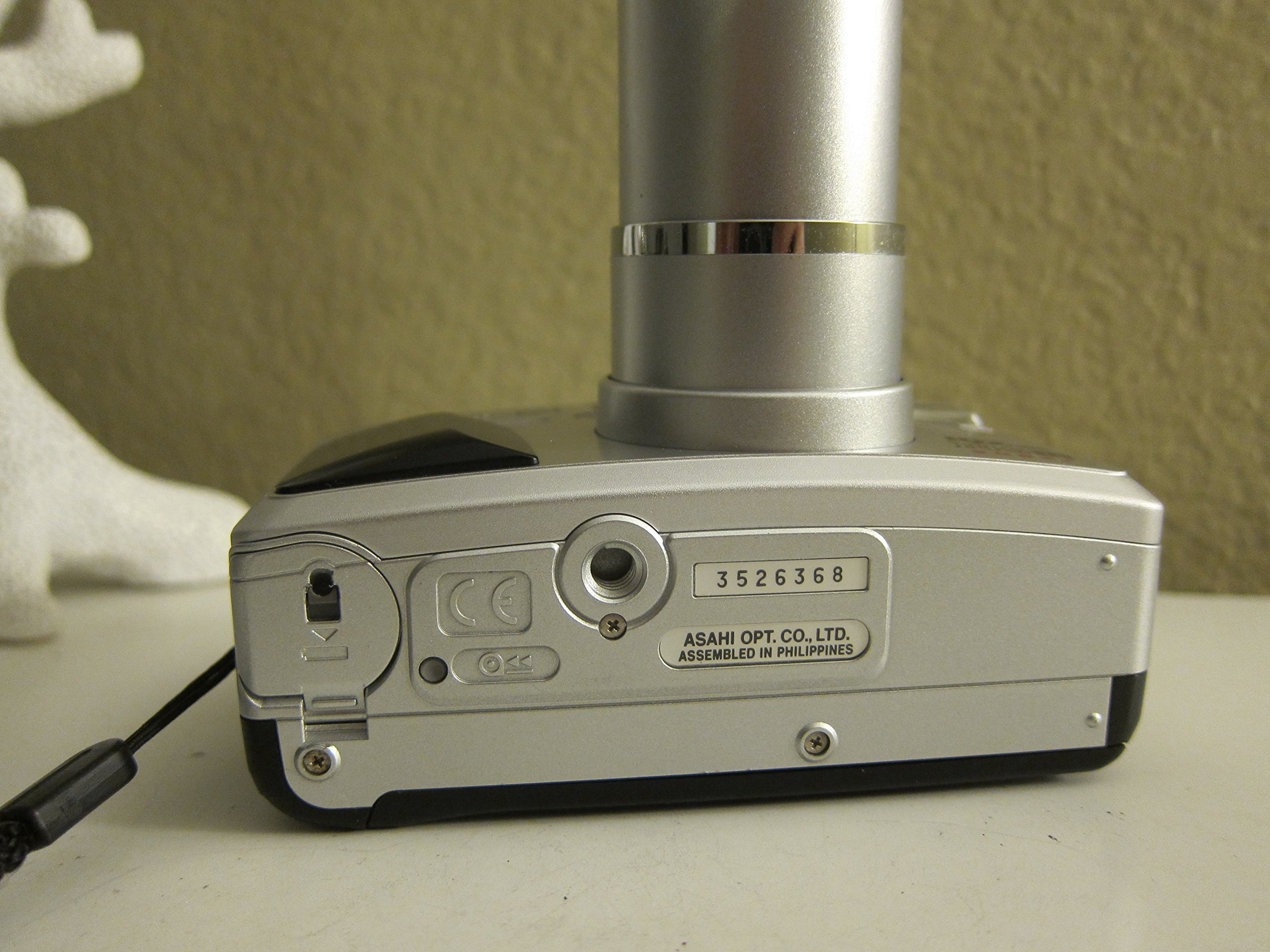 Pentax IQ Zoom 145 M Super Quartz Date 35mm Camera (wood grip)