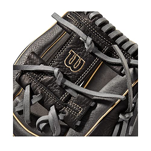 Wilson 2022 A1000 1786 11.5" Infield Baseball Glove - Grey/Blonde/Black, Right Hand Throw