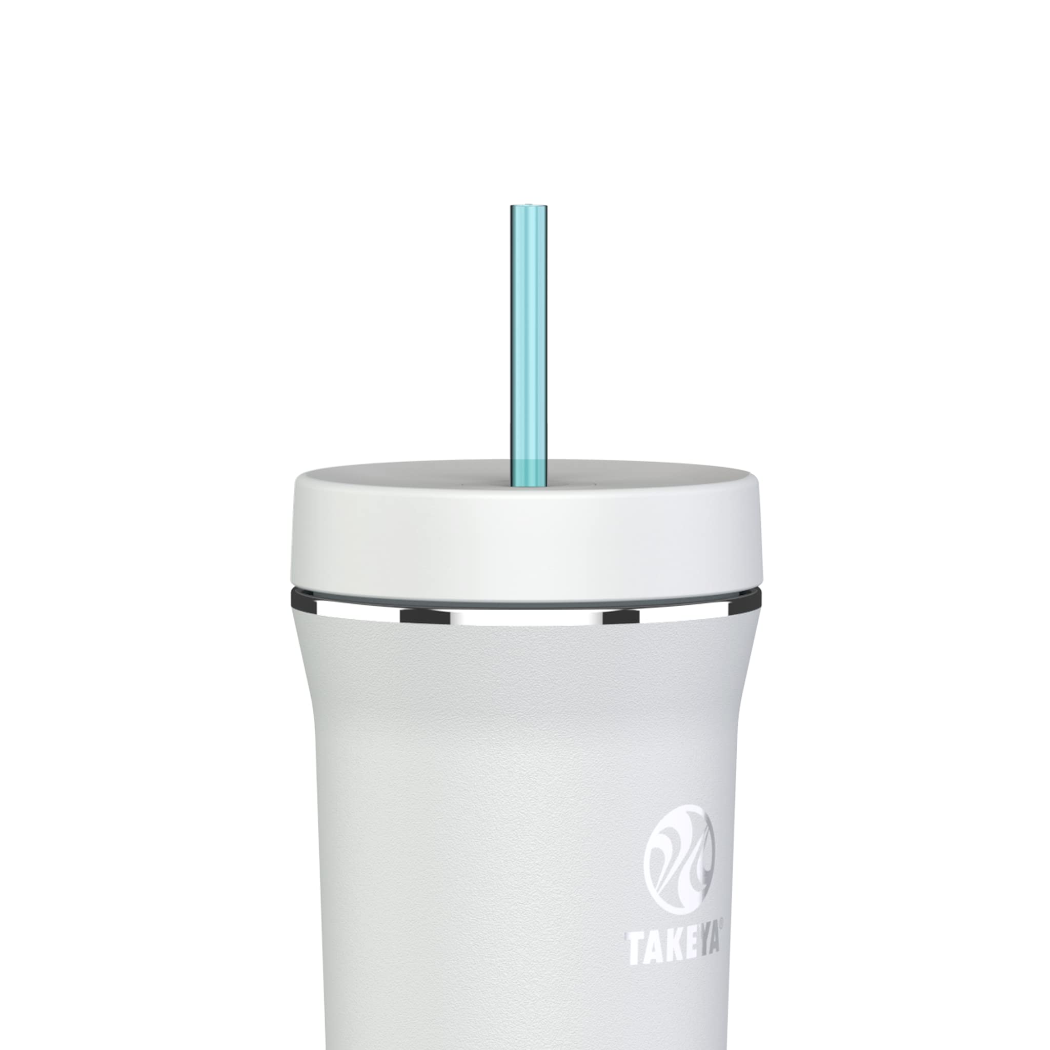 Takeya 32 oz Stainless Steel Insulated Tumbler with Straw Lid, Premium Quality, Sweatproof, Frost
